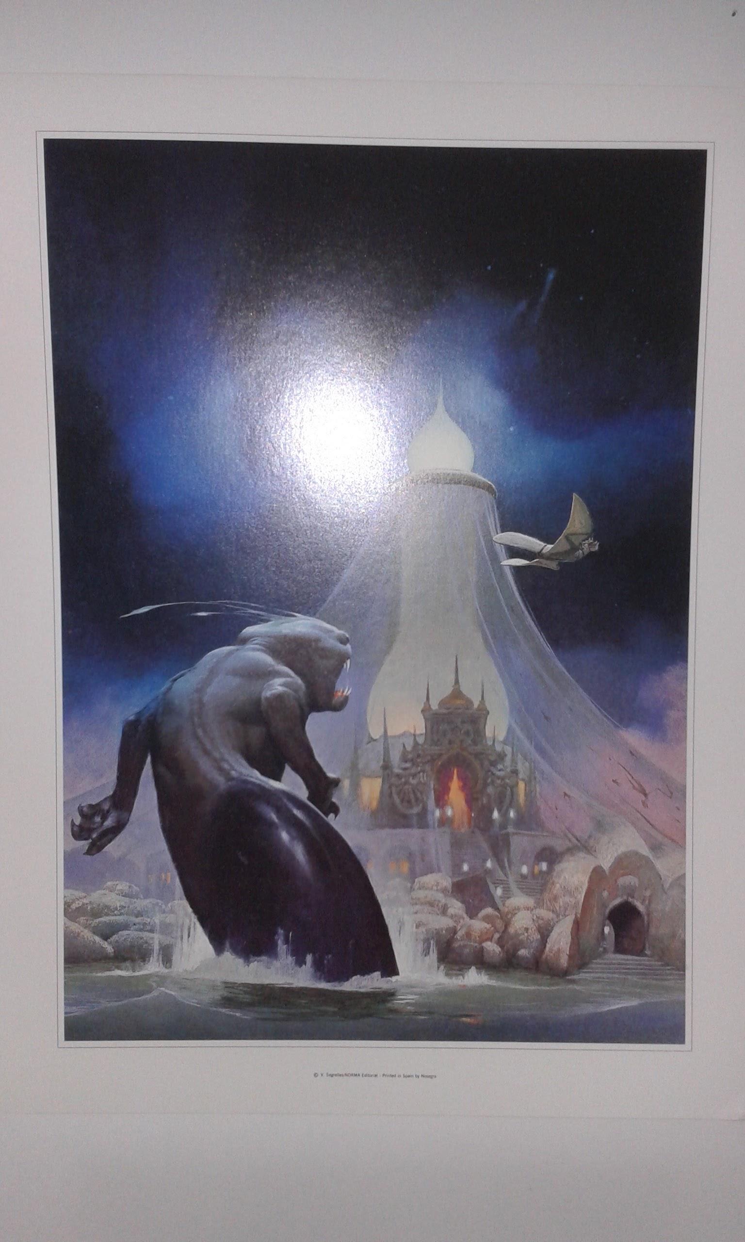 Lamina El Mercenario de Vicente Segrelles modelo 01 by Vicente ...