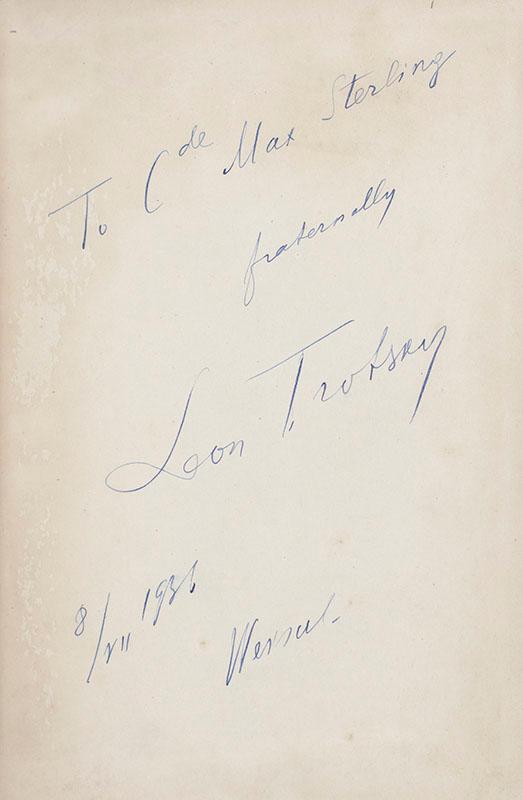 The Third International After Lenin. de Trotsky, Leon: (1936) Signed by ... The Third International After Lenin. de Trotsky, Leon: (1936) Signed by ...