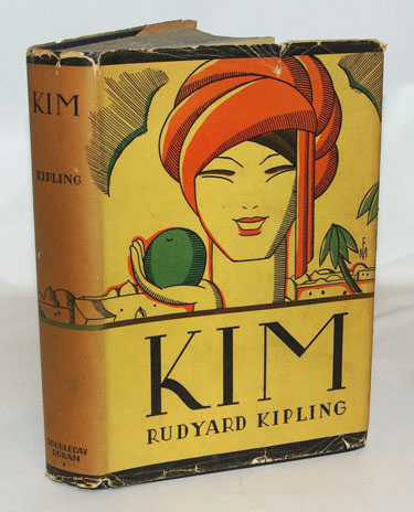Kim by Rudyard Kipling: Hardcover (1901) Reprint. | Town's End Books, ABAA