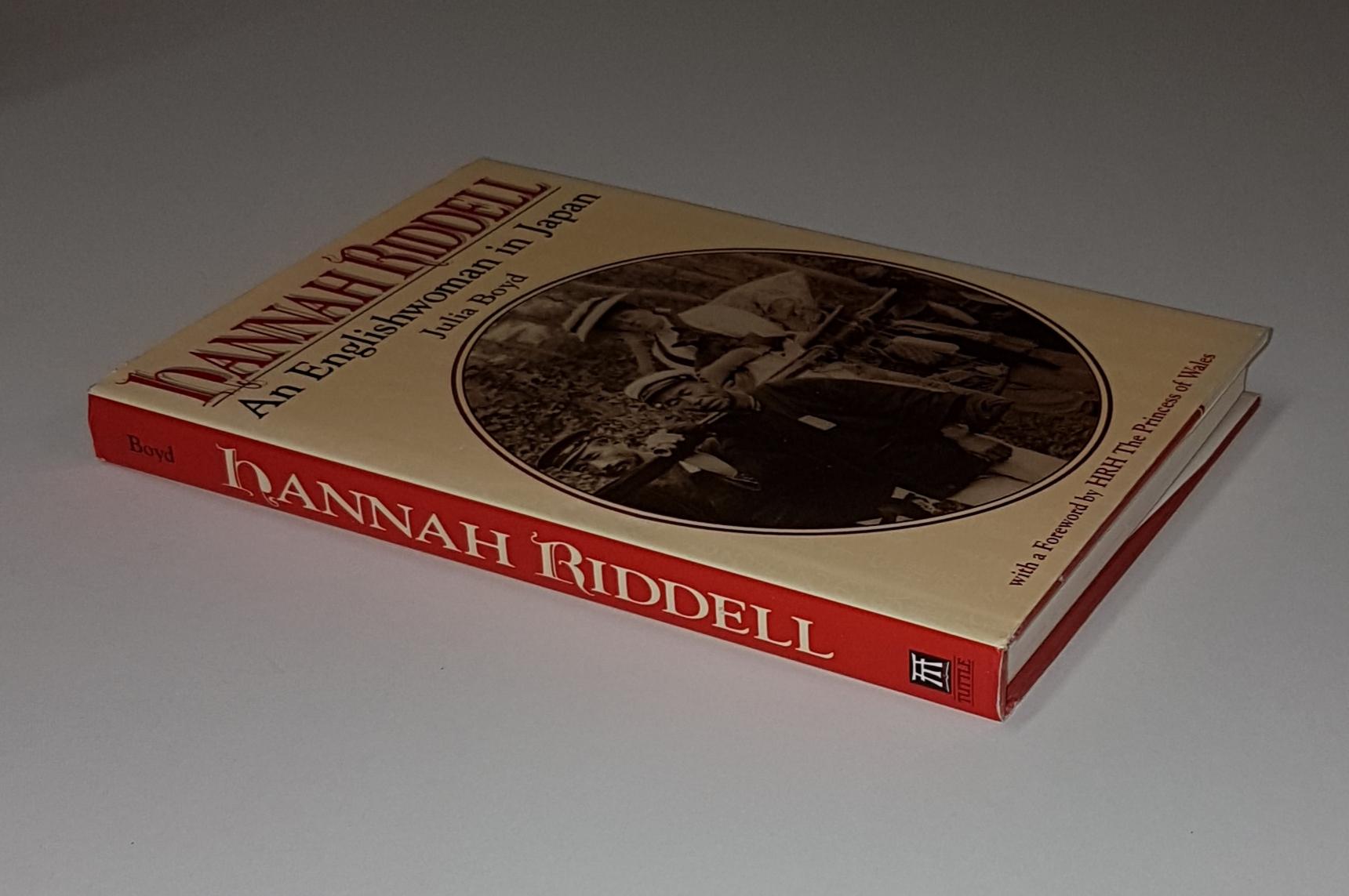 Hannah Riddell - An Englishwoman in Japan by Boyd, Julia; HRH The ...