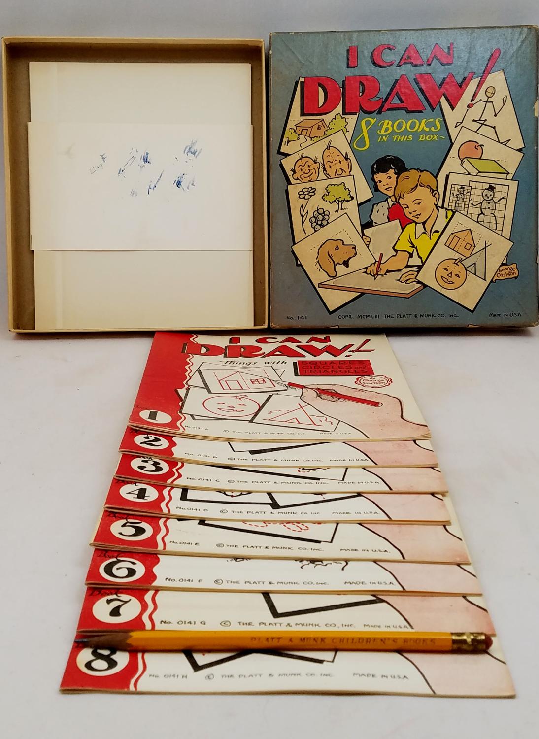 I Can Draw! - 8 books in original box with originally-included pack of ...
