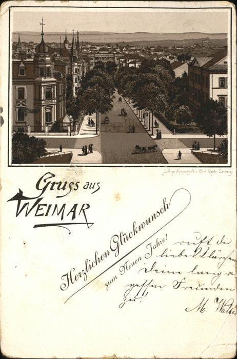 Postkarte Carte Postale 41435670 Weimar Thueringen Stadt Weimar ...