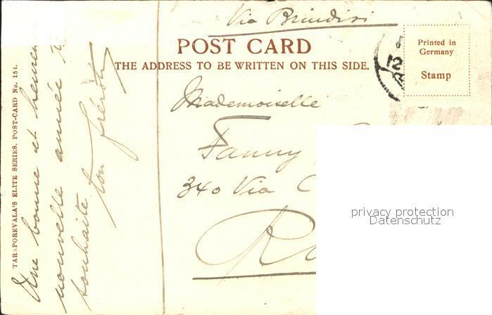 Postkarte Carte Postale 11689469 Bombay Mumbai Bird's Eye View of the ...