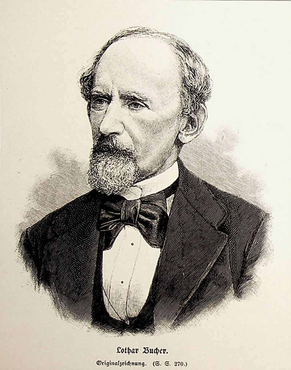 BUCHER, Lothar Bucher (1817-1892), preußischer Jurist, Journalist und ...