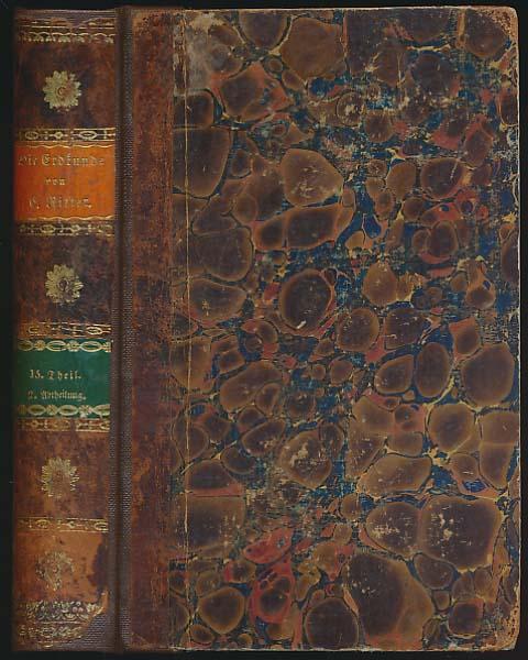 die erdkunde im verhaeltniss von carl ritter - ZVAB