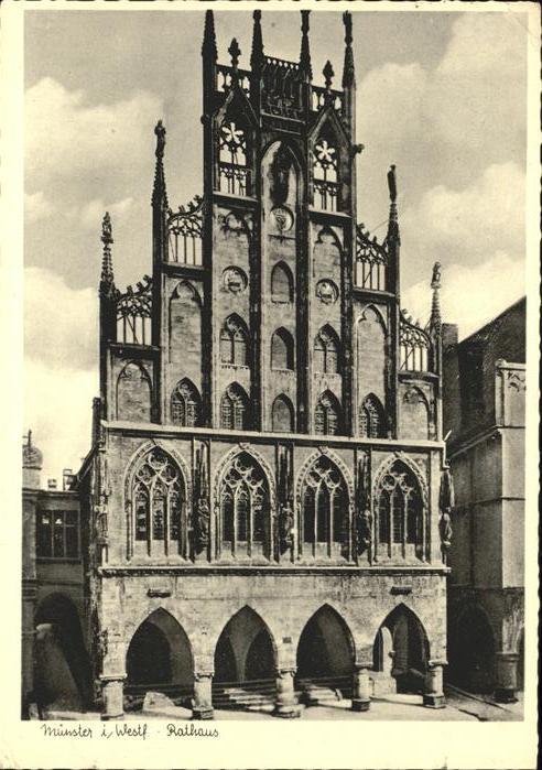 Postkarte Carte Postale 41534156 Muenster Westfalen Rathaus Muenster ... Postkarte Carte Postale 41534156 Muenster Westfalen Rathaus Muenster ...