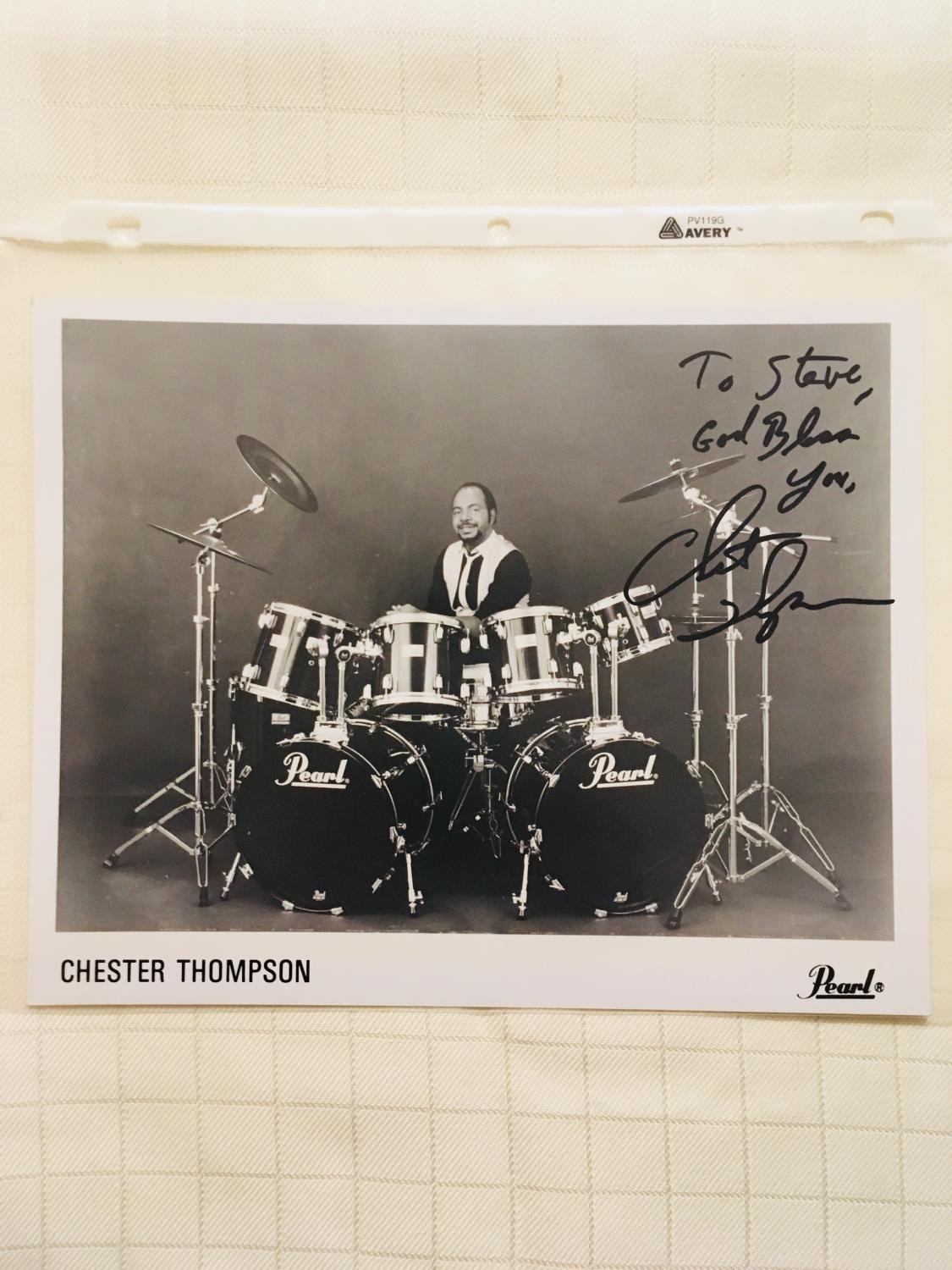 Chester Thompson: Black-and-white Photograph [SIGNED] by Thompson ...