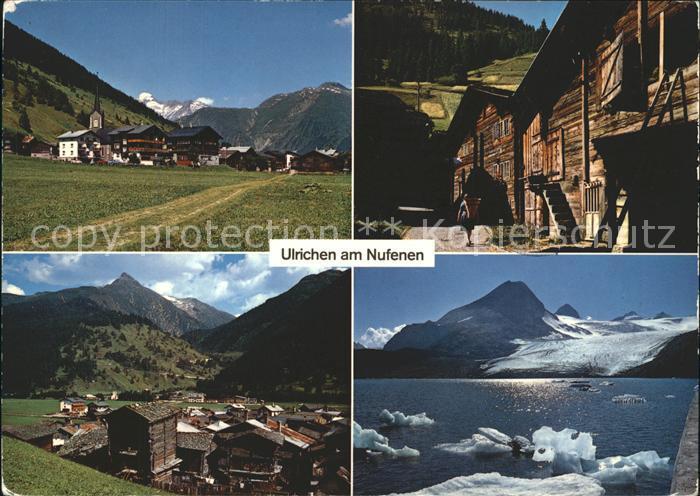 Postkarte Carte Postale 11692080 Ulrichen am Nufenen mit Galenstock ...