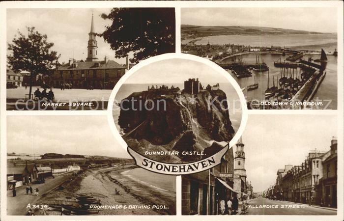 Postkarte Carte Postale 11732718 Stonehaven Aberdeenshire Market Square ...