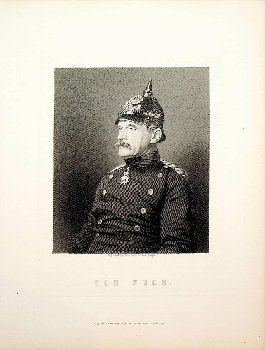 ROON, Albrecht von Roon (1803-1879), preußischer General und Minister ...