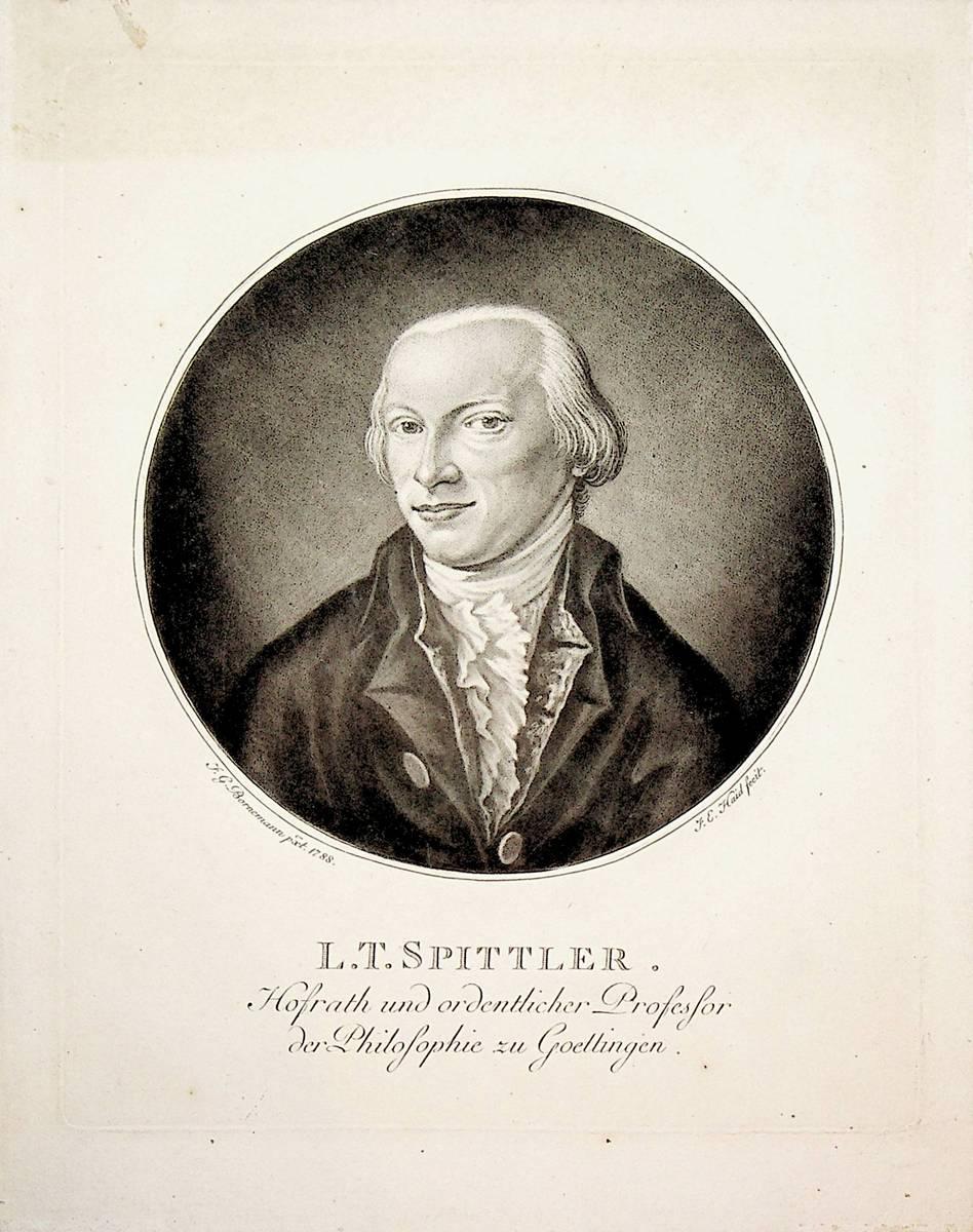 SPITTLER, Ludwig Timotheus Freiherr von Spittler (1752-1810), deutscher ...