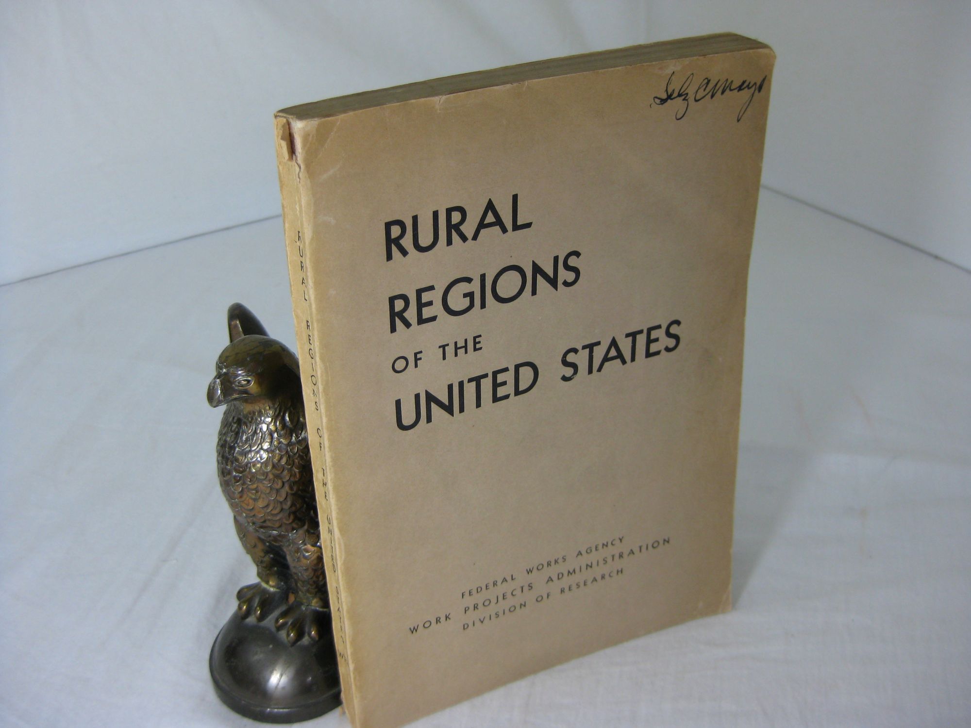 RURAL REGIONS OF THE UNITED STATES.; Federal Works Agency: Work ...