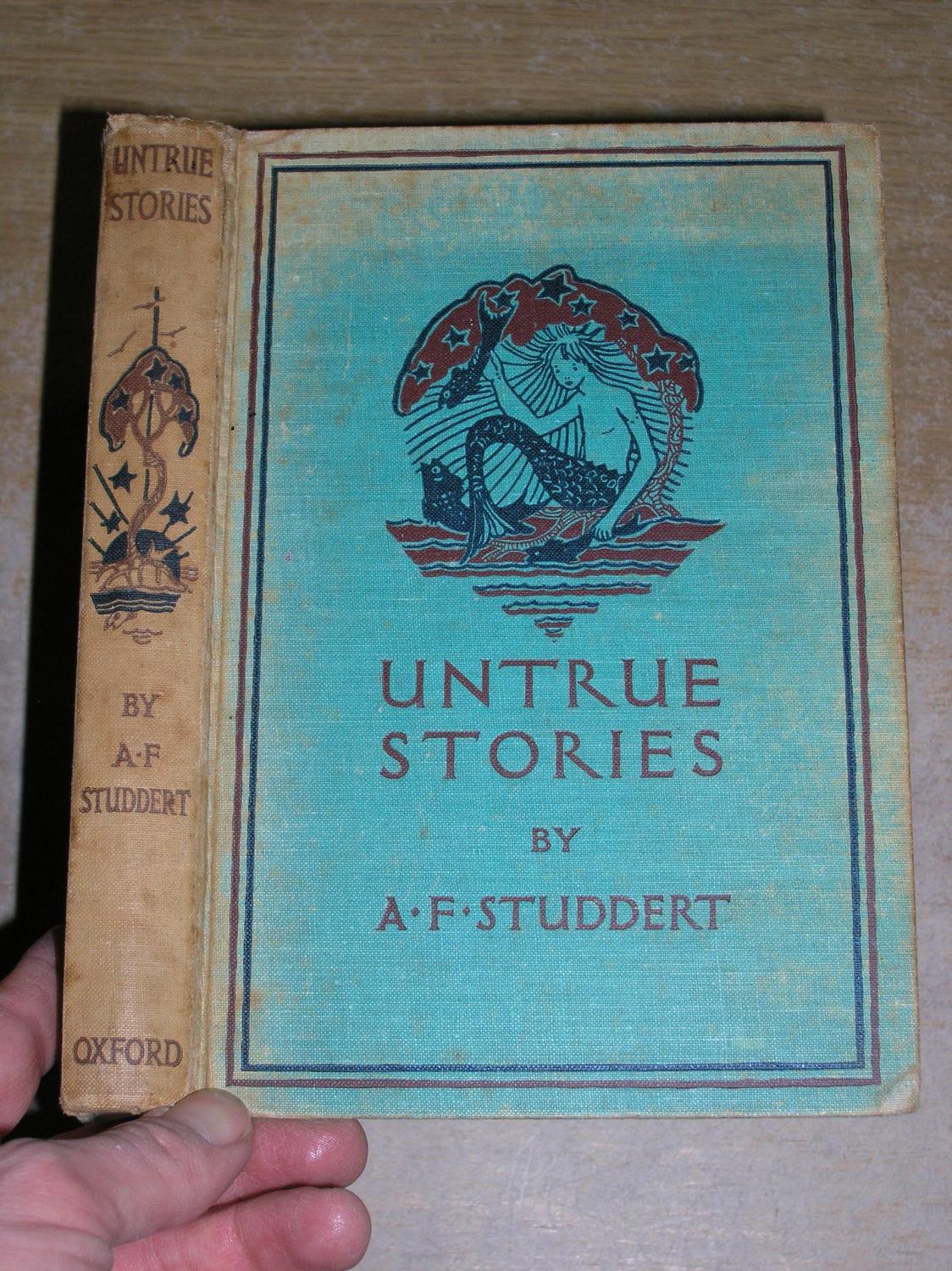 Untrue Stories by A F Studdert: Good Hardcover (1928) | Neo Books