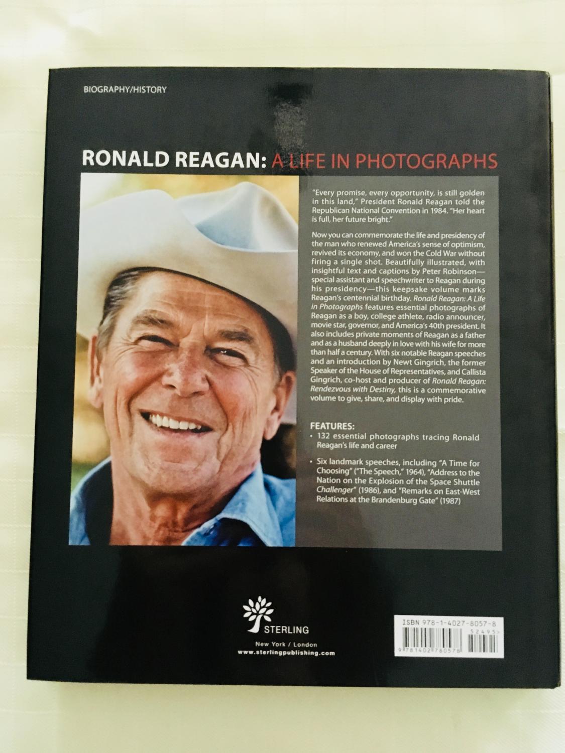 Ronald Reagan: A Life in Photographs [FIRST EDITION, FIRST PRINTING] by ...