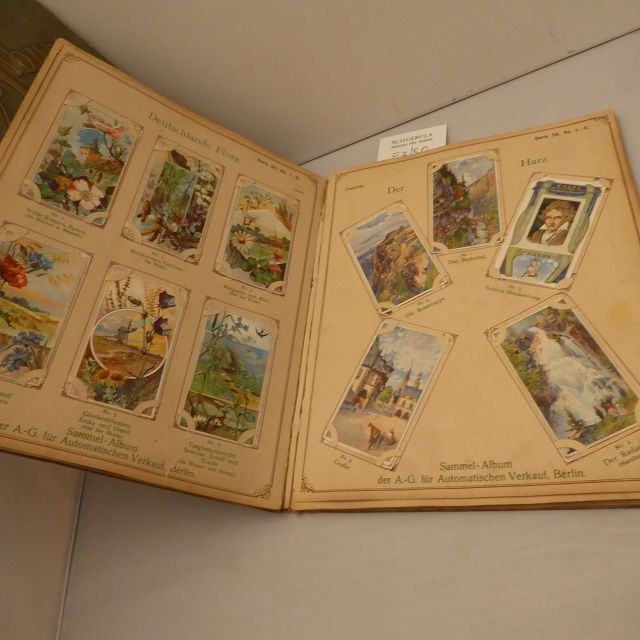 Sammel Album No 1 Und 2 Serien 1 Bis 40 Und 41 Bis 80 Von Act Ges Für Automatischen Verkauf