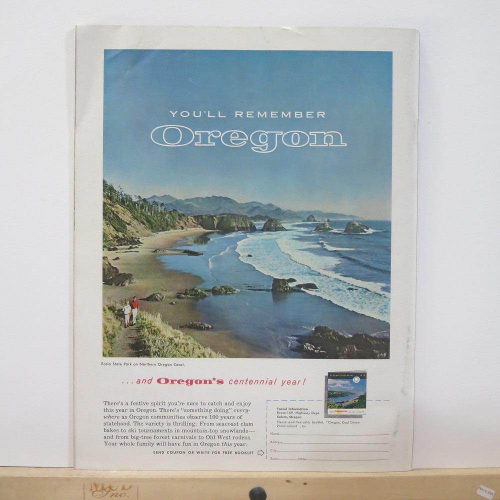 Oregon Centennial, 1859-1959, Official Souvenir Program by Dwight D ...