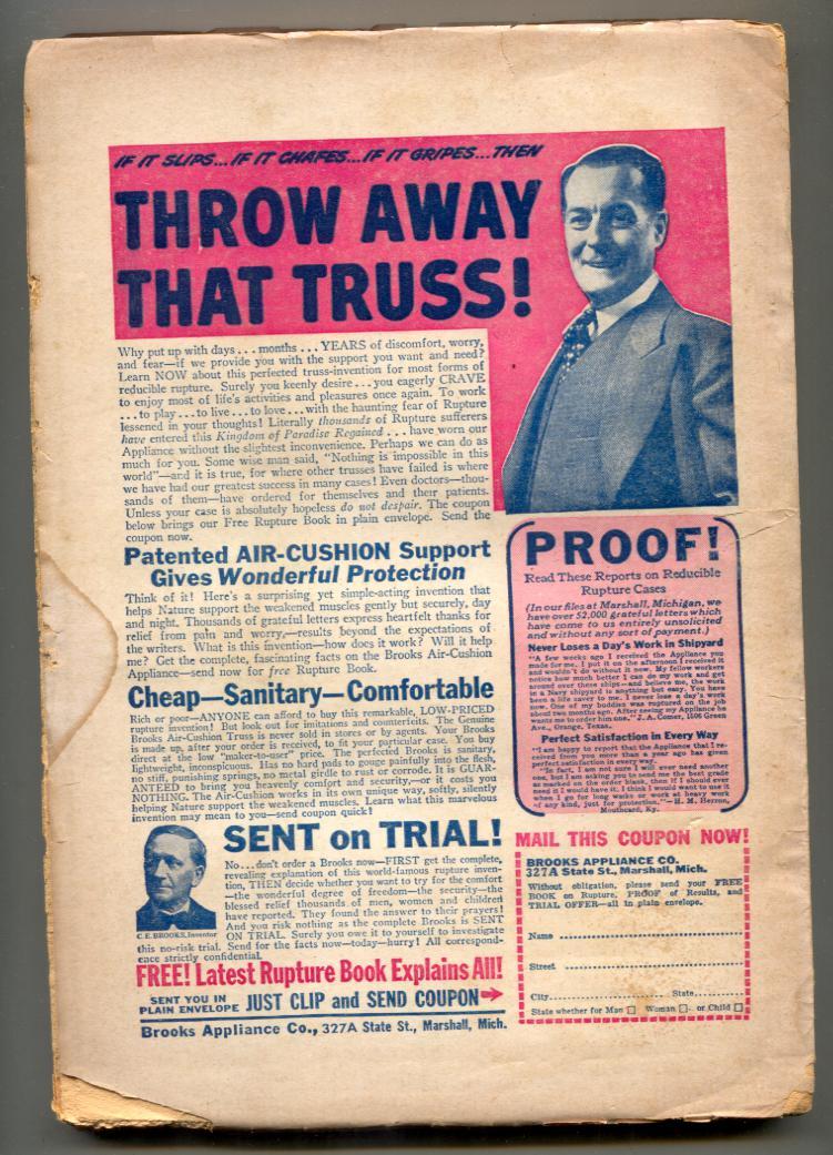 Science Fiction Quarterly Pulp May 1952- Extra Secret Agent: (1952 ...