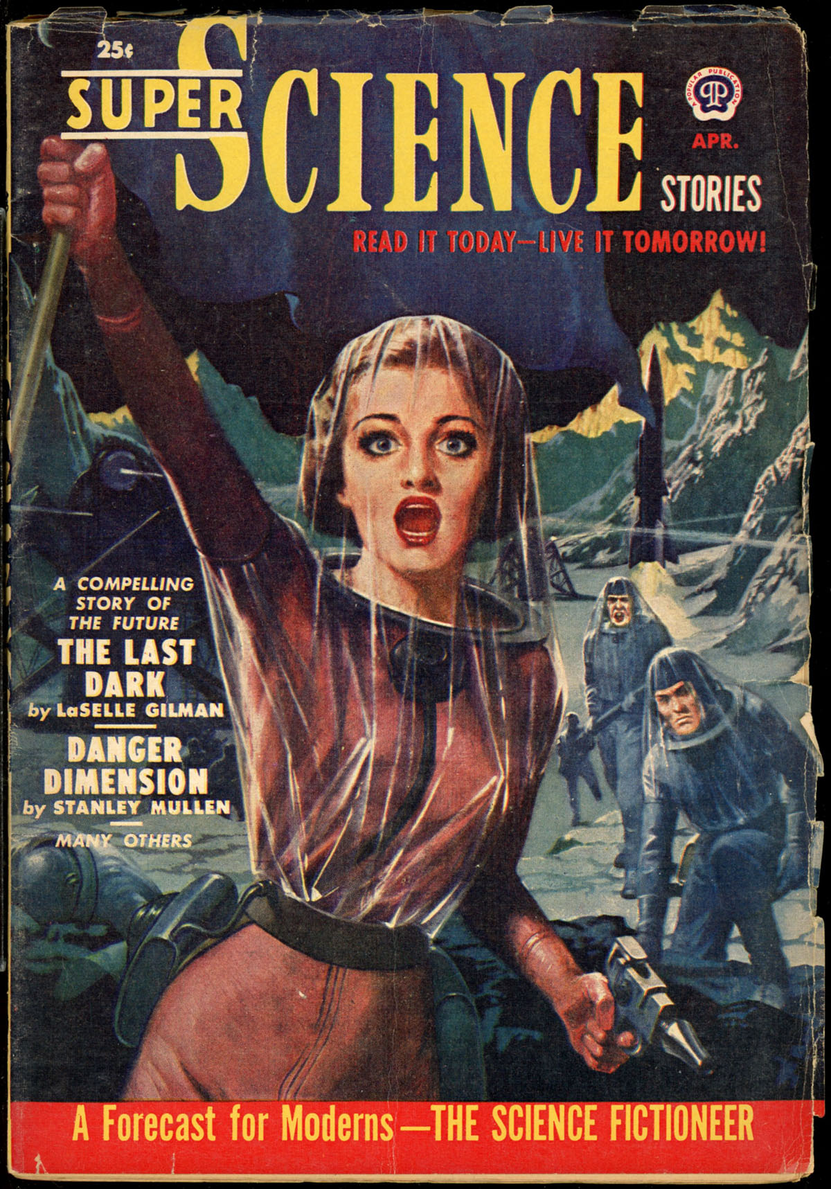 SUPER SCIENCE STORIES by [CANADIAN ISSUE] SUPER SCIENCE STORIES. April ...