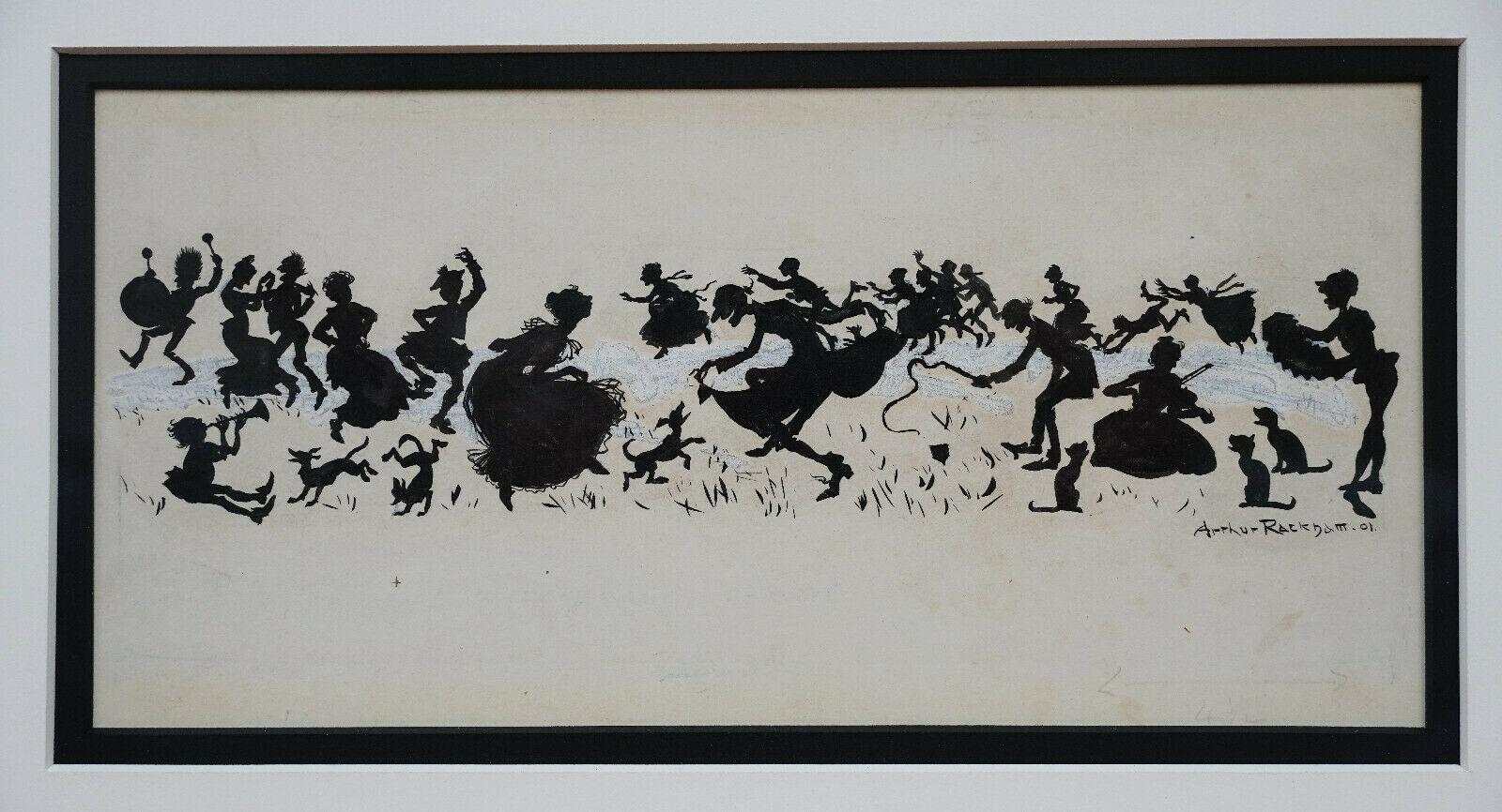 Arthur Rackham, An Original Published Pen and Ink Drawing , Littledom ...