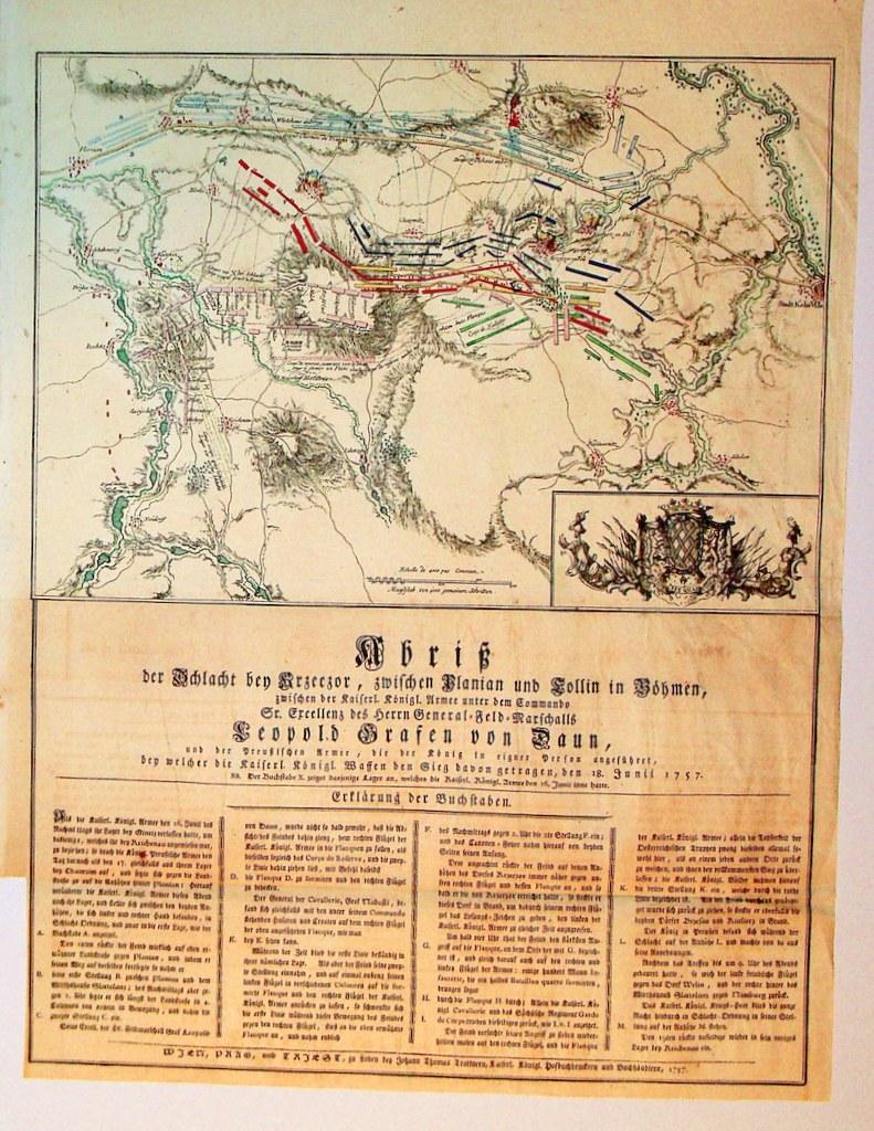SIEBENJÄHRIGER KRIEG, SEVEN YEARS' WAR, 1757 KOLIN, SCHLACHT BEI KOLIN ...