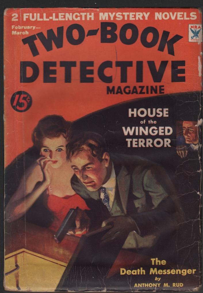 Two-Book Detective Magazine 1934 February March.: Very Good- Pulp (1934 ...