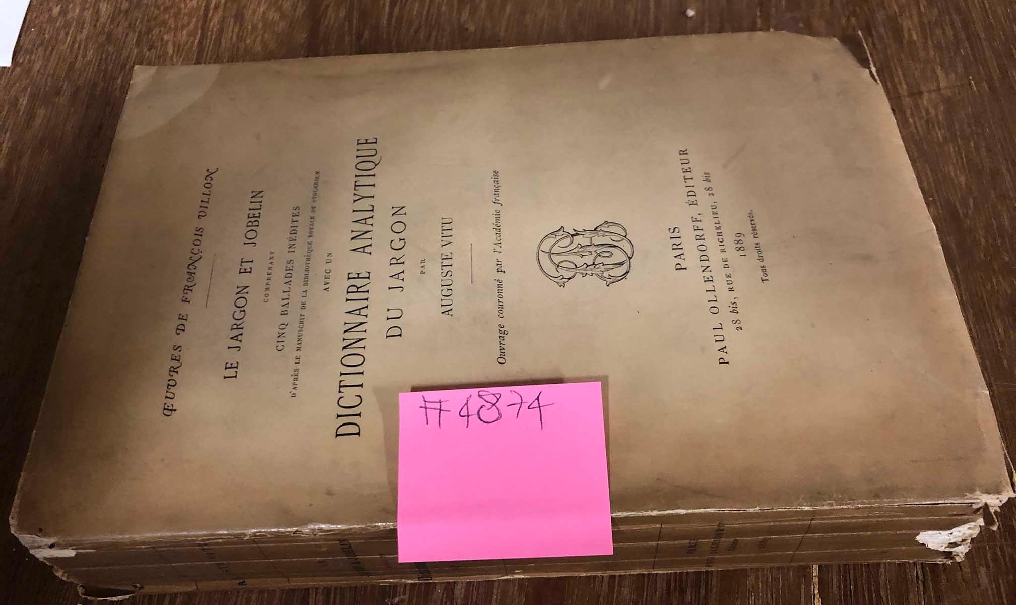 Le Jargon Et Jobelin Comprenant Cinq Ballades Inedites D Apres Le