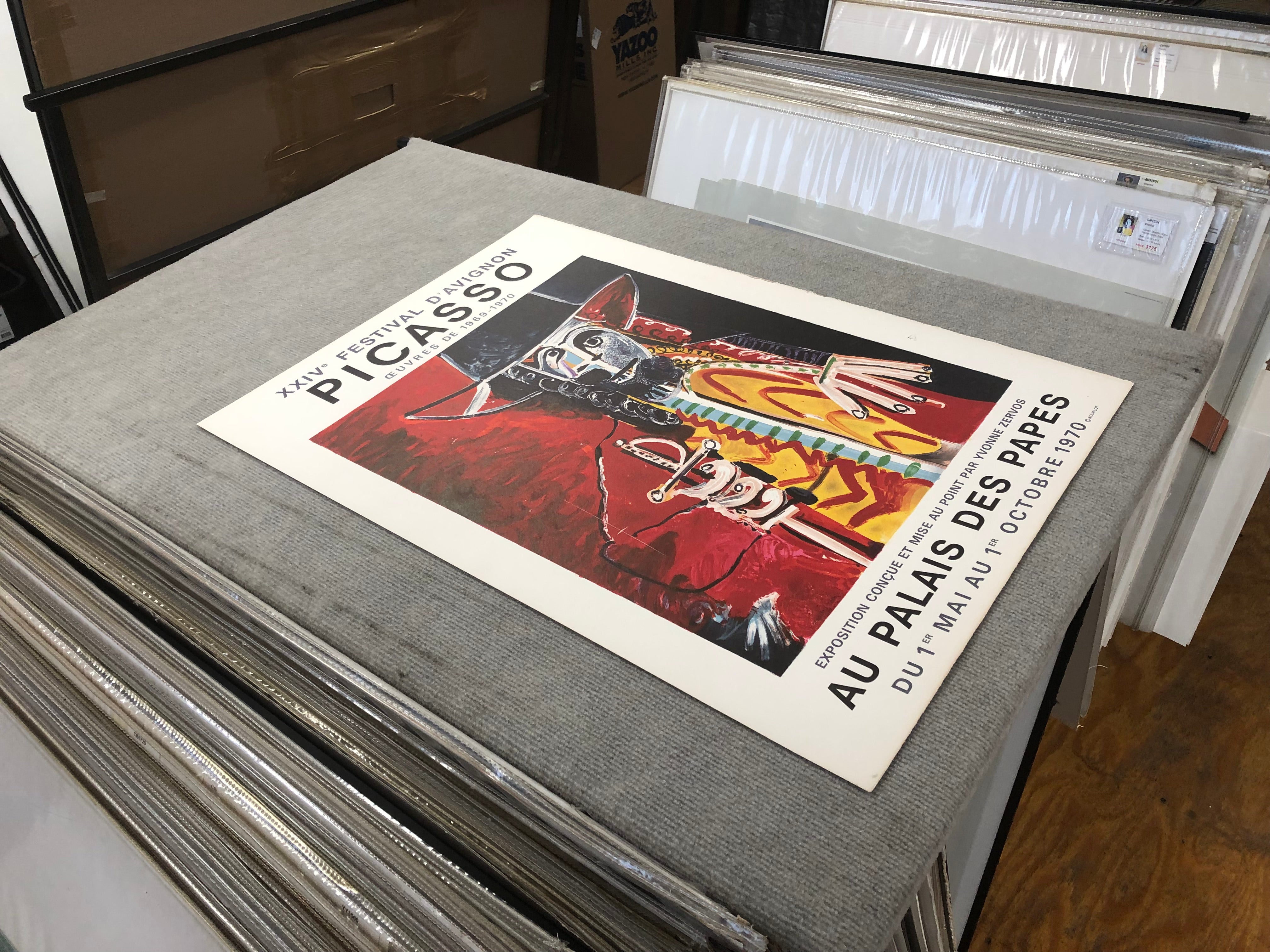 PABLO PICASSO Festival D'Avignon, Le Corsaire, 1970 by Picasso, Pablo ...