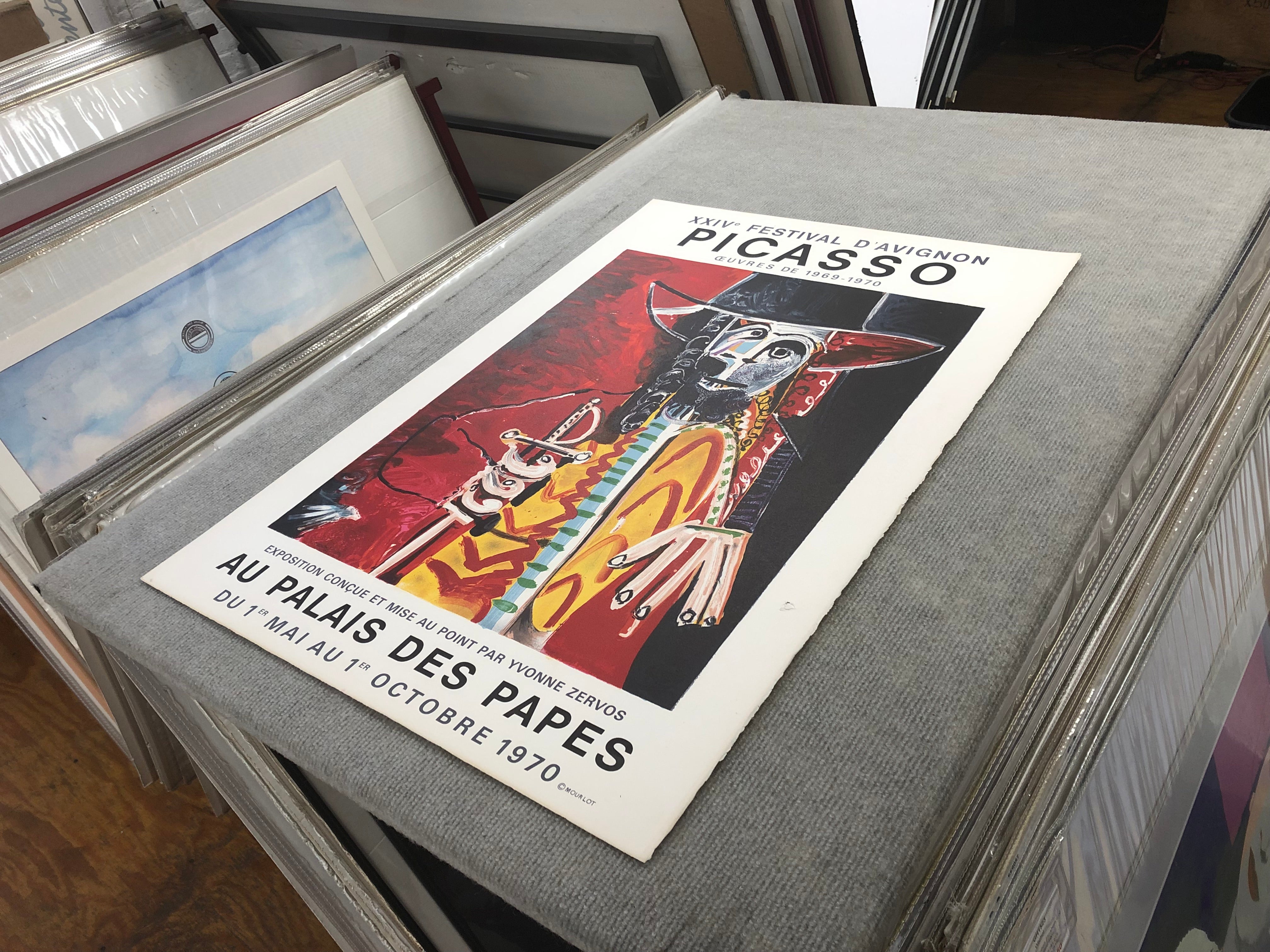 PABLO PICASSO Festival D'Avignon, Le Corsaire, 1970 by Picasso, Pablo ...