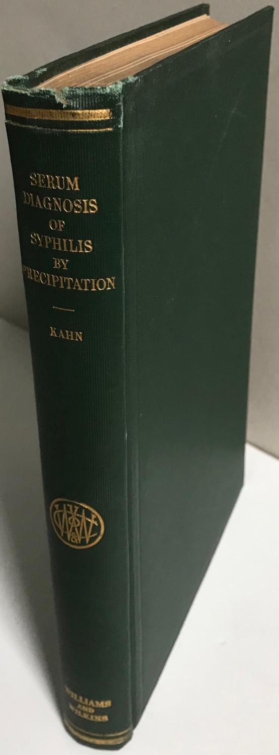 Serum Diagnosis of Syphilis by Precipitation: Governing Principles ...