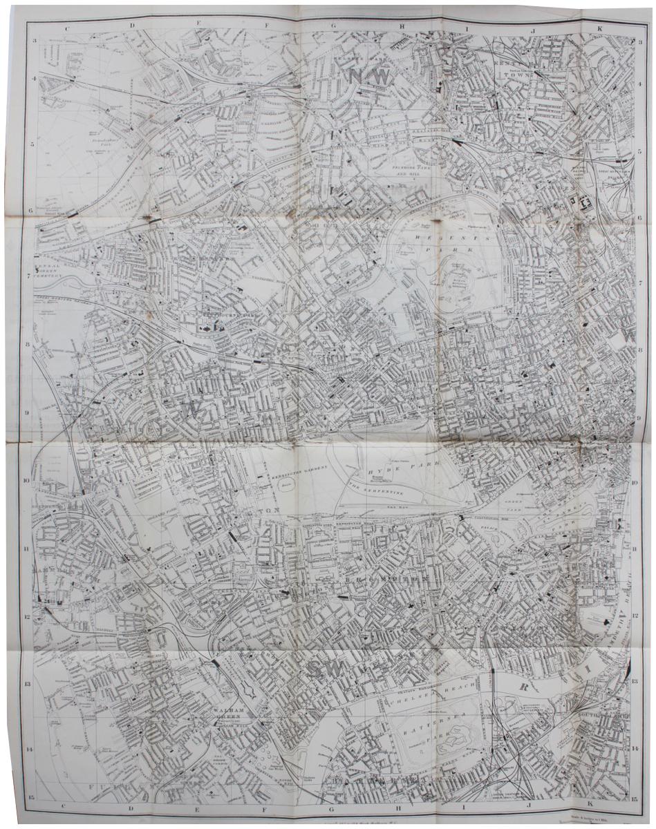 Kelly's Map of Kensington, Notting Hill, Brompton, Knightsbridge ... Kelly's Map of Kensington, Notting Hill, Brompton, Knightsbridge ...