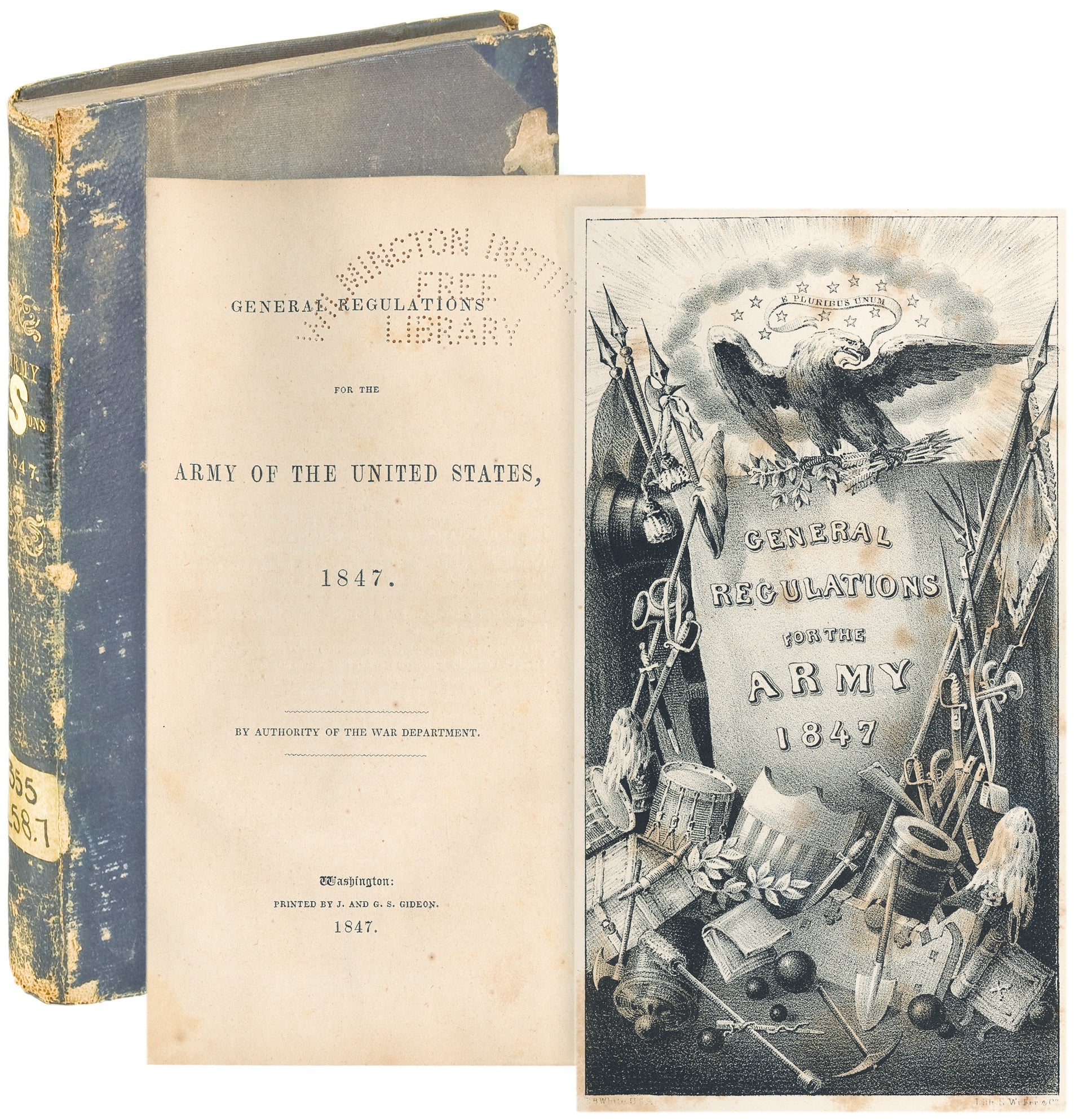General Regulations for the Army of the United States, 1847 by (MARCY ...