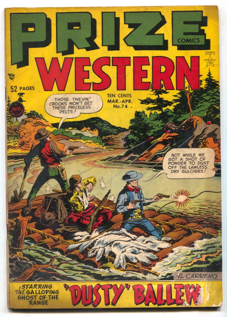 Prize Comics Western: (1949) Cómic | DTA Collectibles