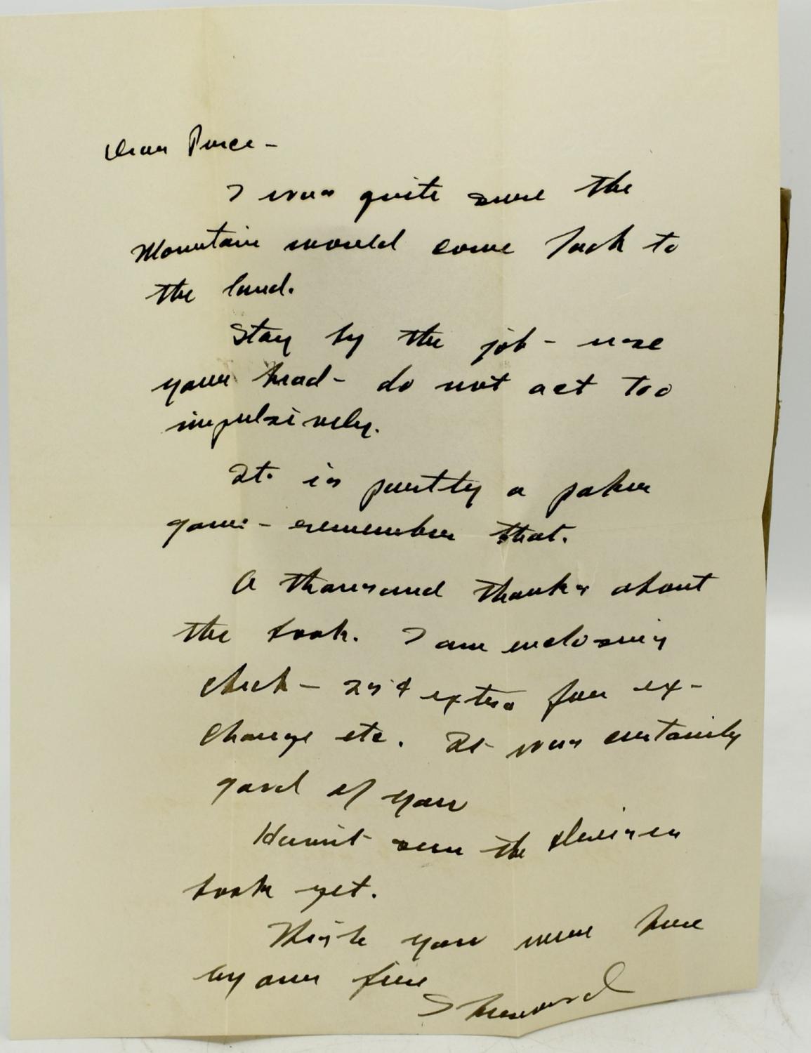 SHERWOOD ANDERSON'S NOTEBOOK. CONTAINING ARTICLES WRITTEN DURING THE ...