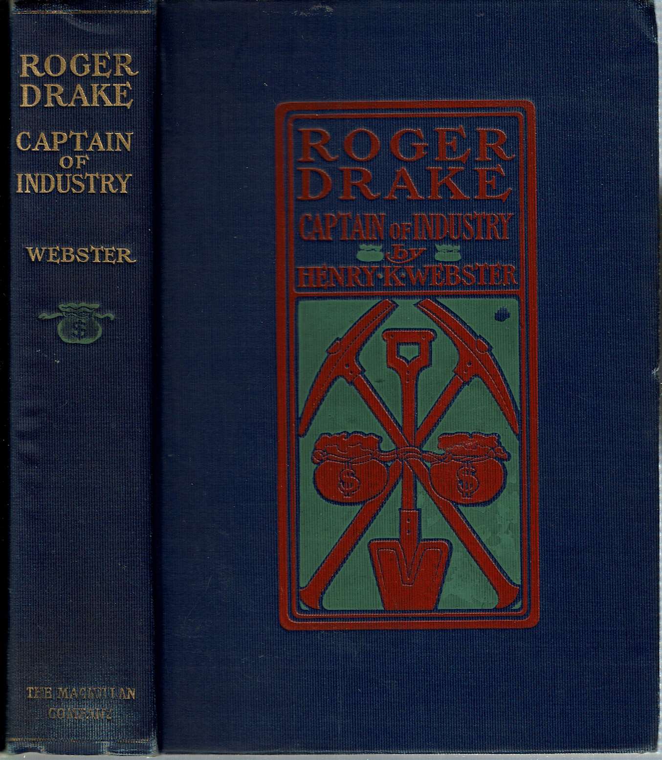 Roger Drake Captain of Industry by Webster, Henry Kitchell: Very Good ...