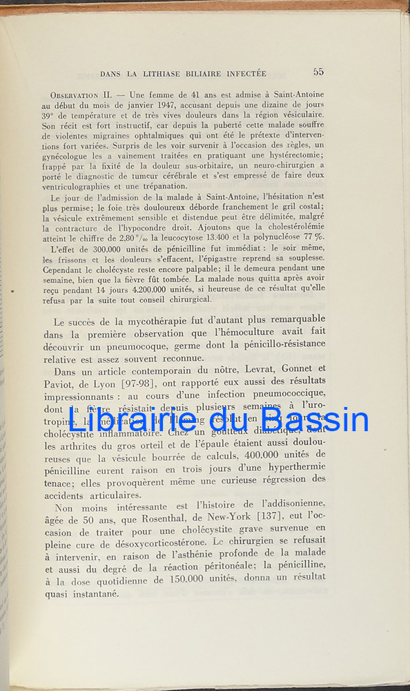 La pénicilline en pathologie hépatique par Etienne Chabrol Pierre ...