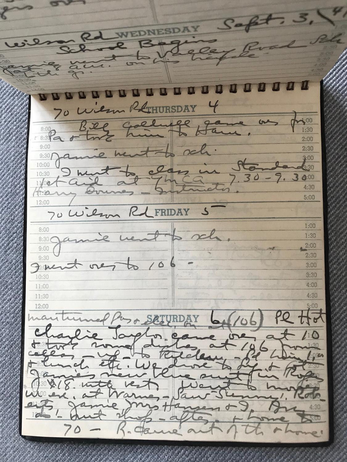 1941-1947 Unique Handwritten Manuscript Diary of a Single Mother in New ...