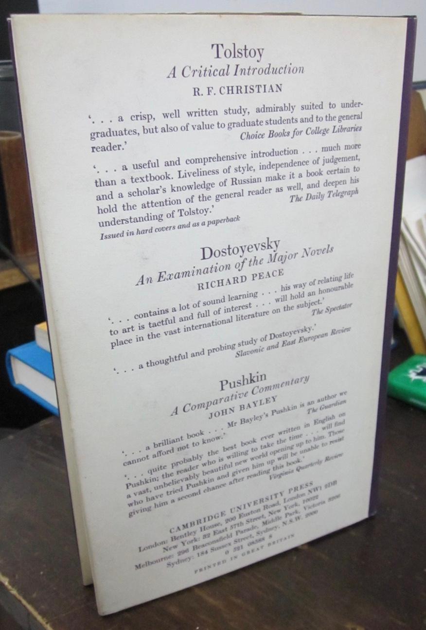 The Rise of the Russian Novel: Studies in the Russian Novel from ...
