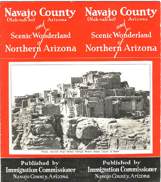 NAVAJO COUNTY ARIZONA AND SCENIC WONDERLAND OF NORTHERN ARIZONA by None ...