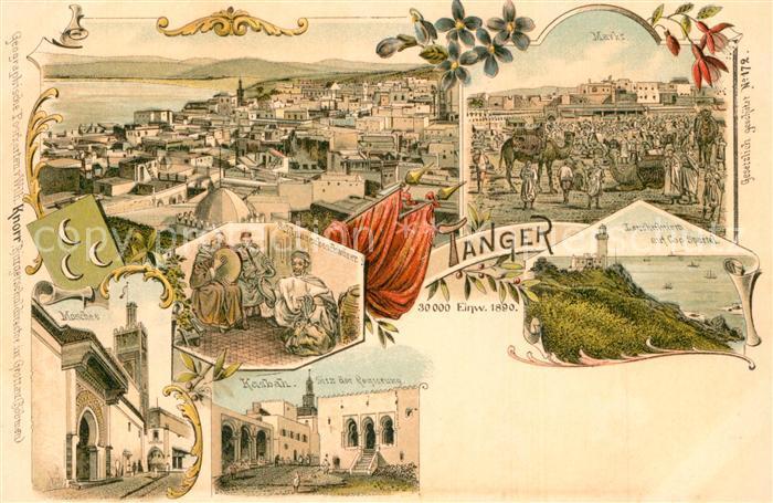 Postkarte Carte Postale 33546112 Tanger Tangier Tangiers Tanger Tangier ...