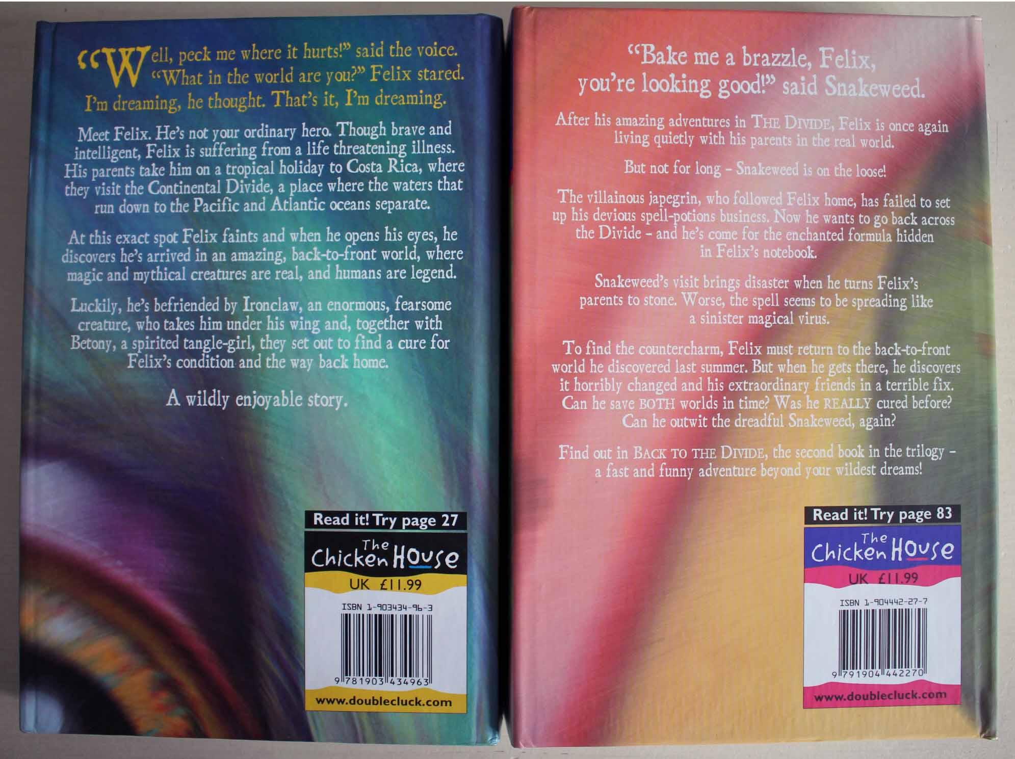 The Divide and Back to the Divide (two volumes) Signed first editions ...