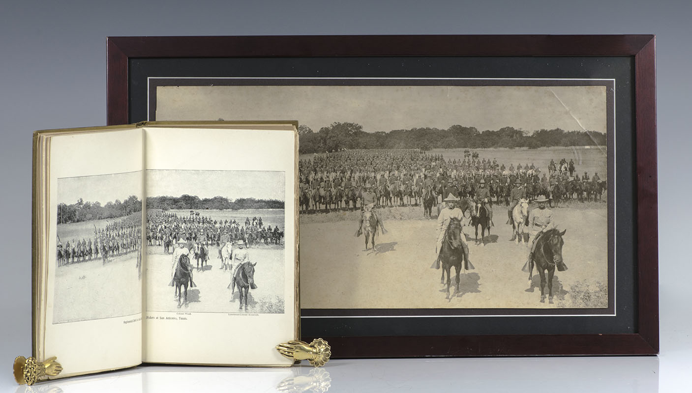 Original Theodore Roosevelt and the Rough Riders Photograph. by ...