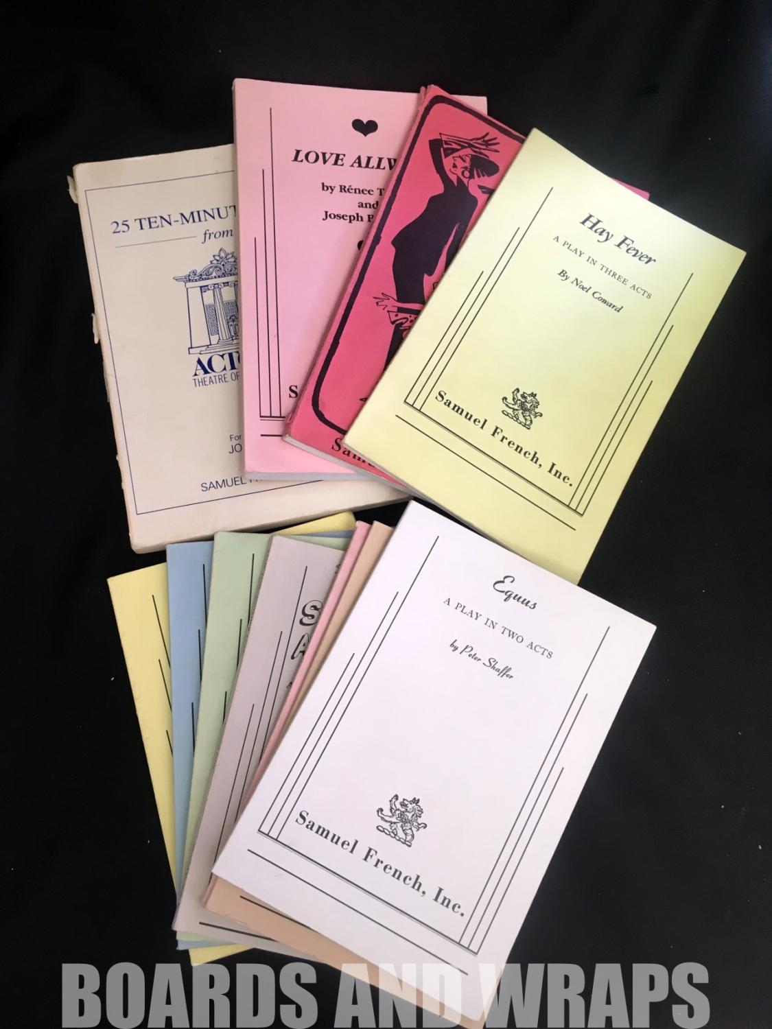 Samuel French Plays 11 Volumes by Various: Very Good Softcover (1990 ...