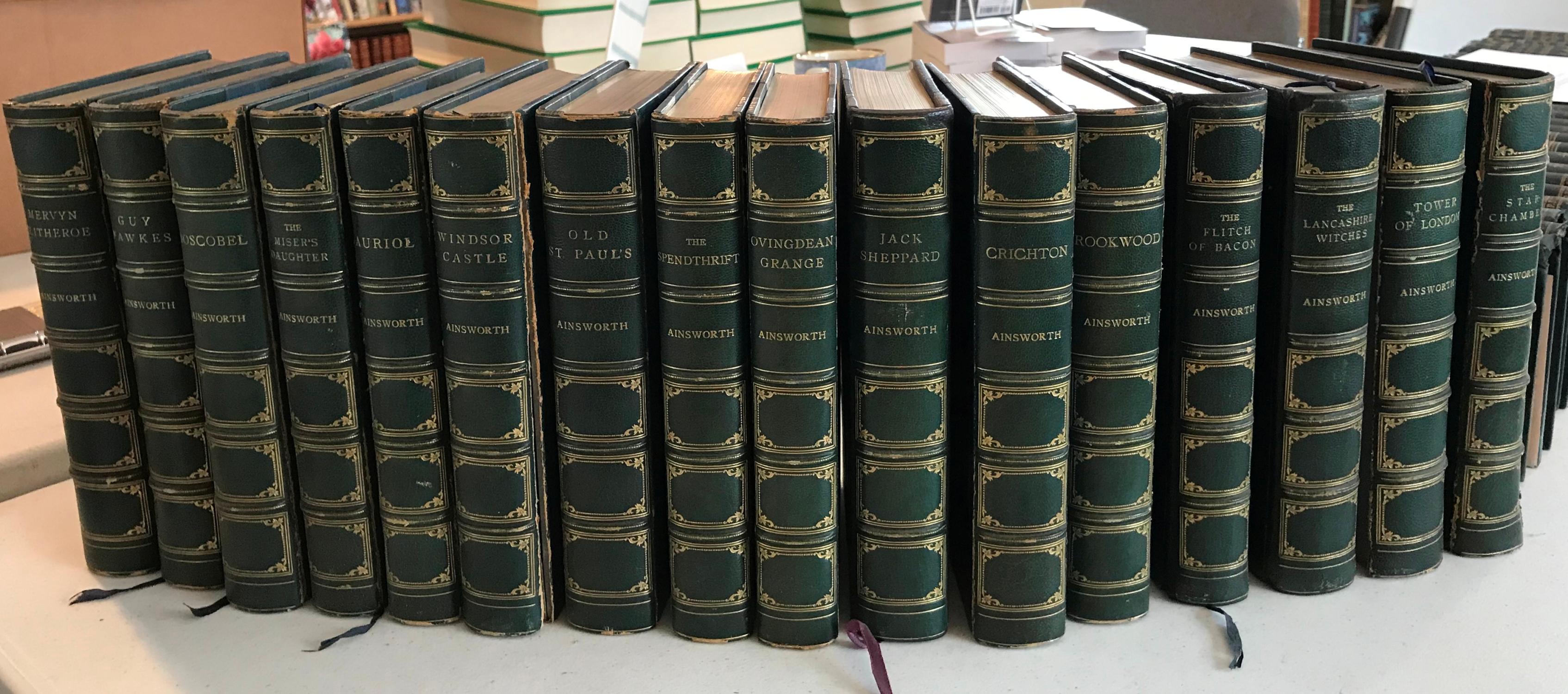 The Works of William Harrison Ainsworth, 16 Volumes by Ainsworth ...