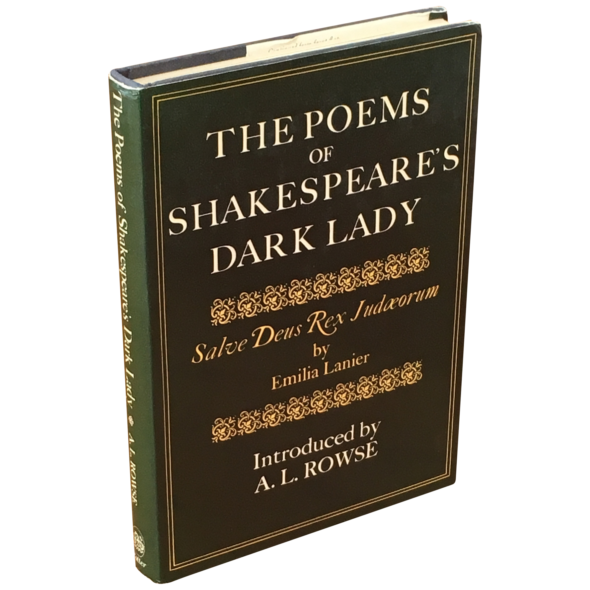 The Poems of Shakespeare's Dark Lady: Salve Deus Rex Judaeorum by ...