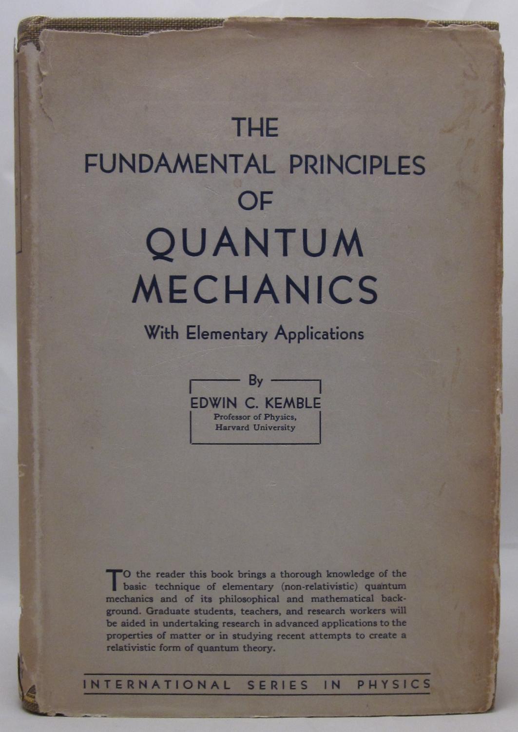 The Fundamental Principles of Quantum Mechanics with Elementary ... The Fundamental Principles of Quantum Mechanics with Elementary ...