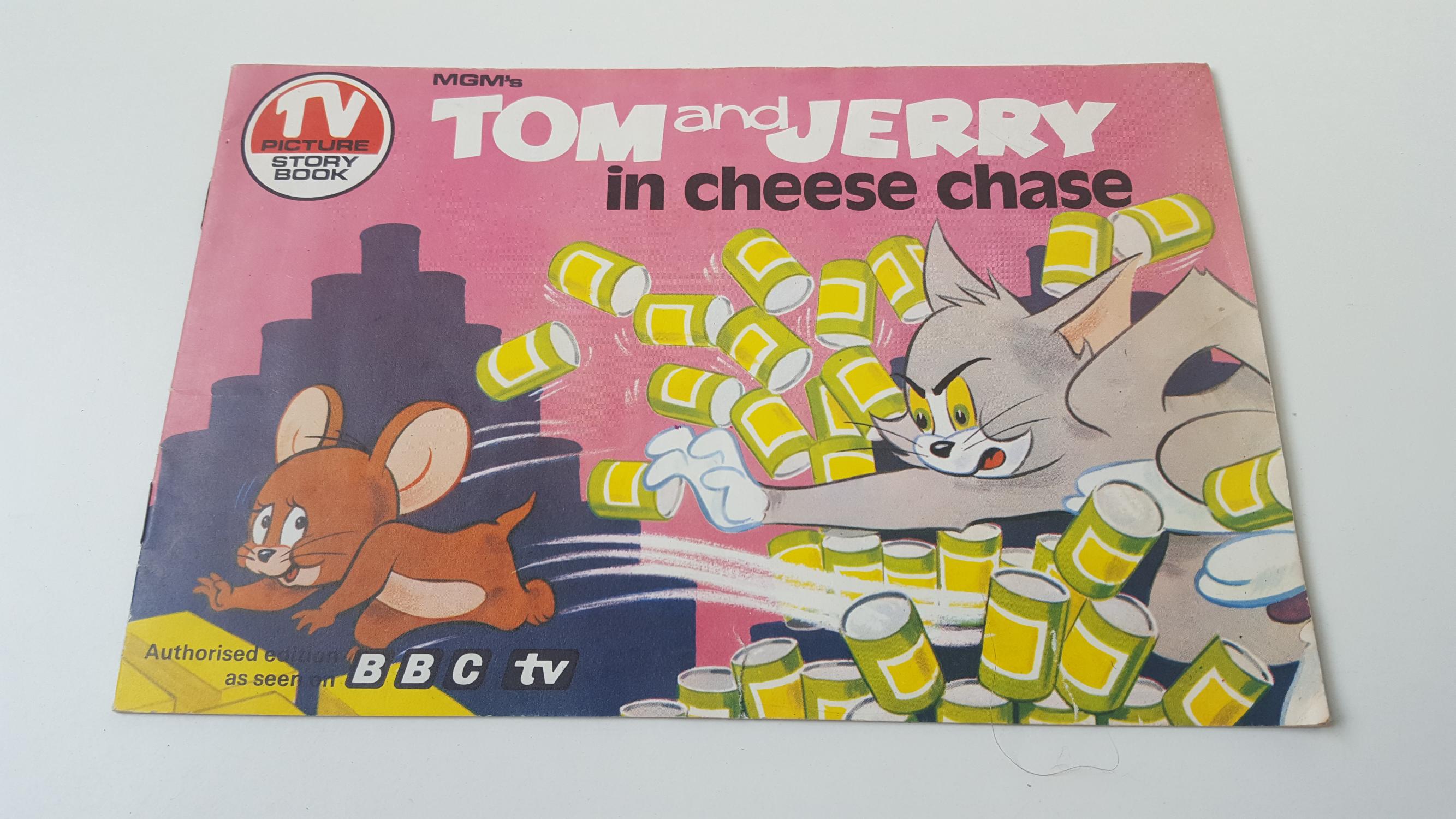 TV Picture Story Book - Tom and Jerry in cheese chase: Good Soft cover ...