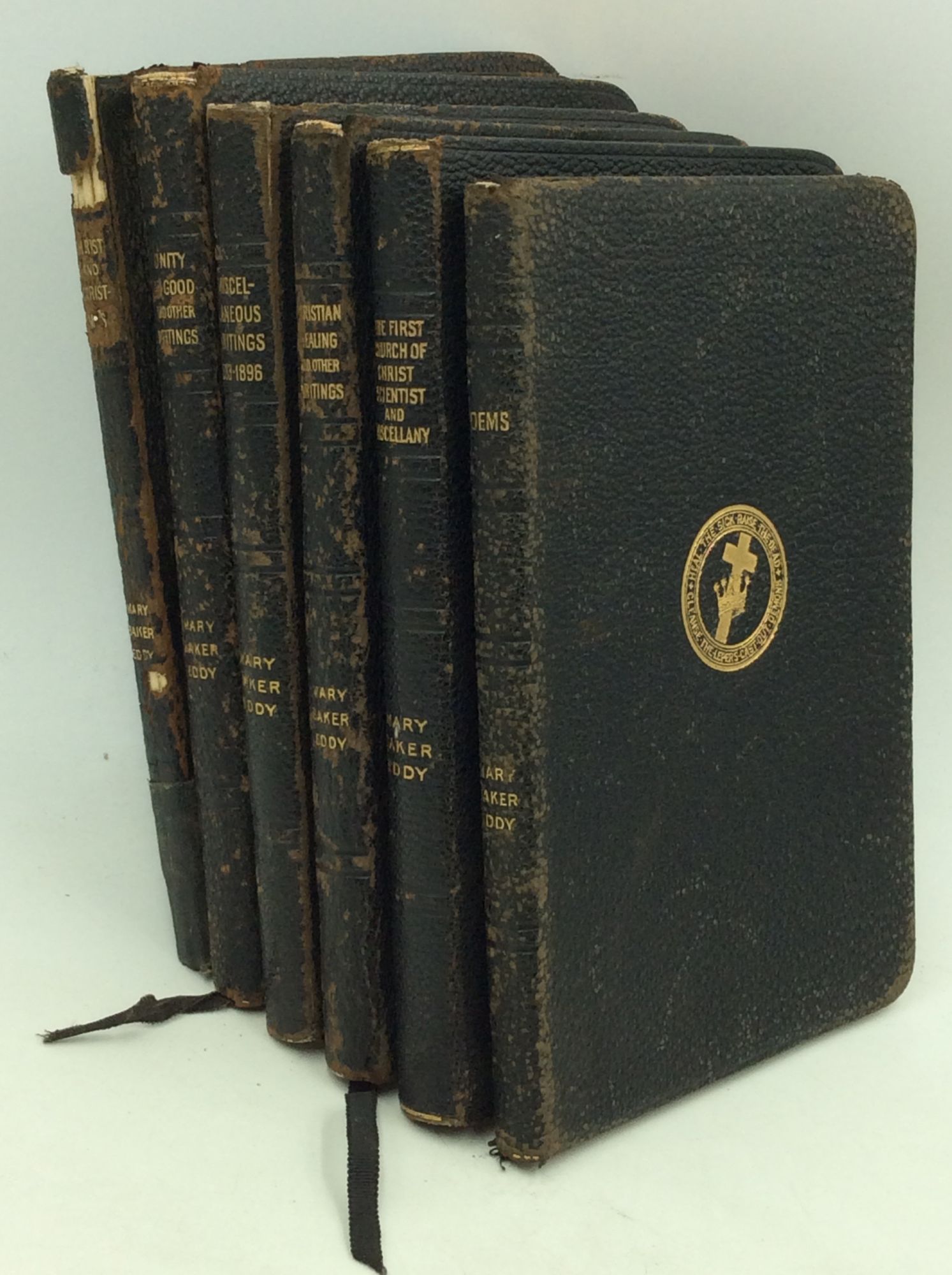 VARIOUS WRITINGS AND POEMS OF MARY BAKER EDDY in Six Volumes by Mary ...