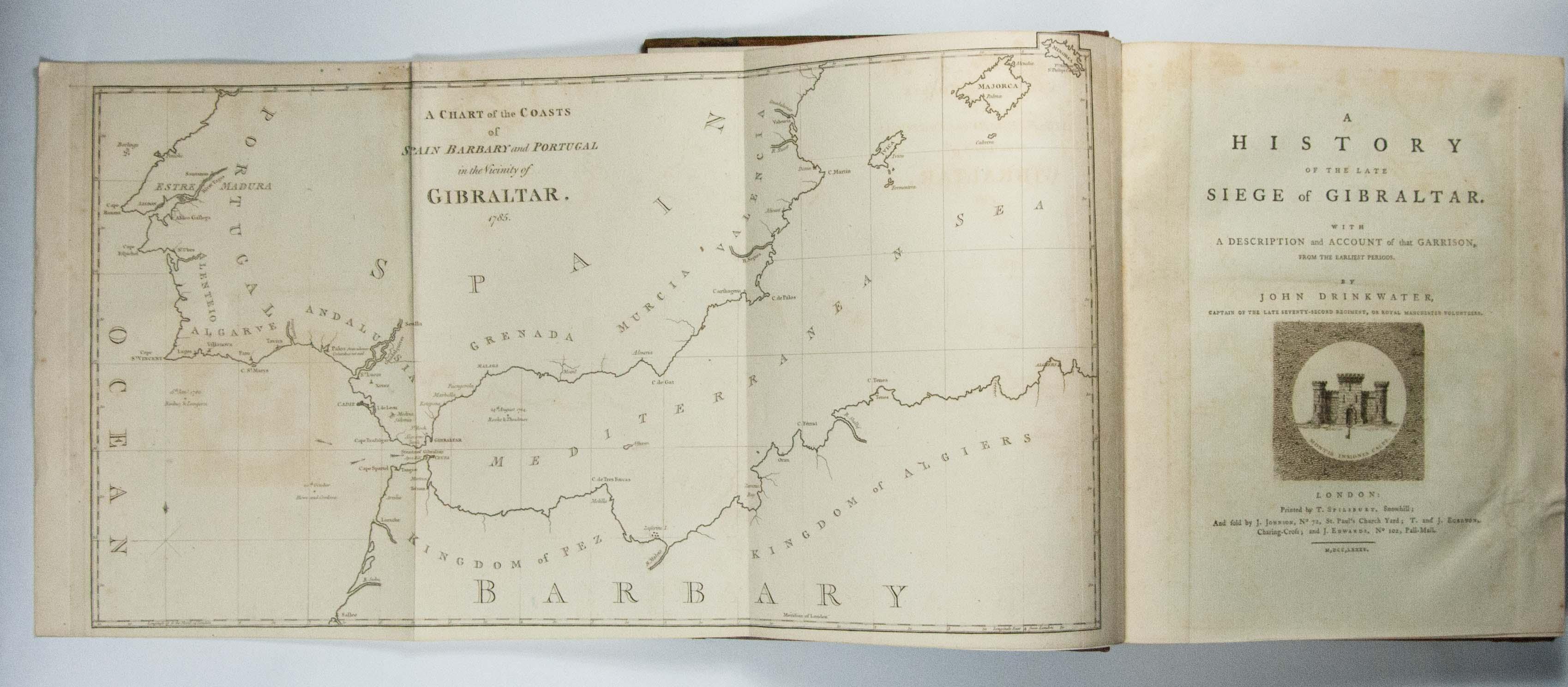 A History of the late Siege of Gibraltar with a description and account ...