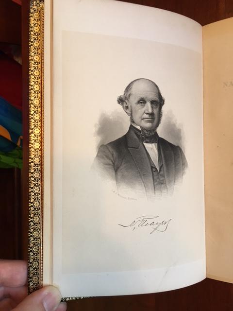 MEMOIR OF NATHANIEL THAYER, A.M. Inscribed to Charles Merriam ...