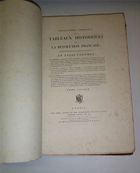 Collection complète des Tableaux historiques de la Révolution française ...